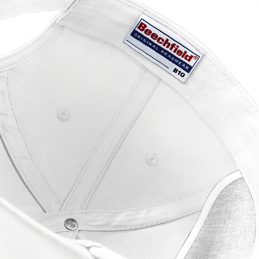 Beechfield Original 5 Panel Cap BC010 White | Workline